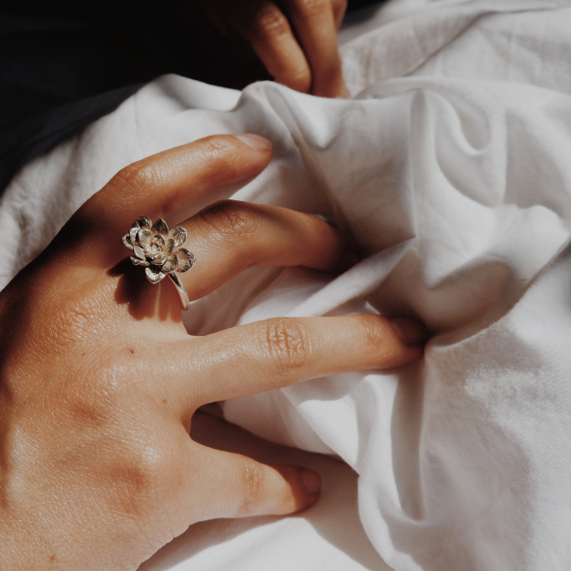 Anello Succulenta Sempervivum Jane | Carla Cardarelli