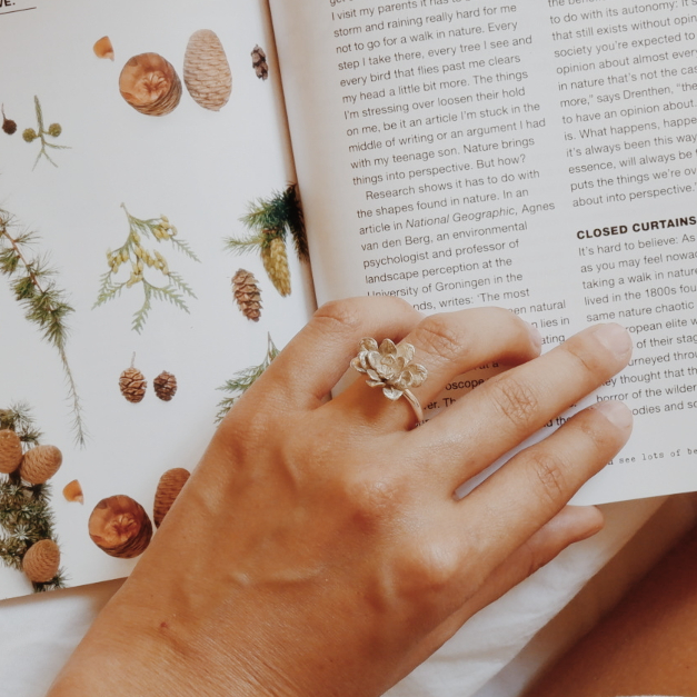 Anello Succulenta Sempervivum Jane | Carla Cardarelli